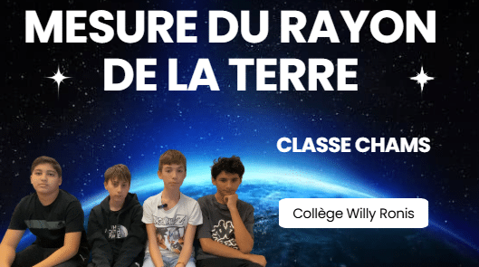 Classe Chams : mesure du rayon de la Terre - Mathématiques au collège ...